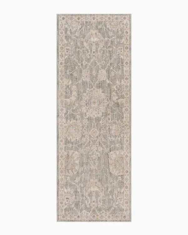Quince Eden Performance Rug - Light Grey