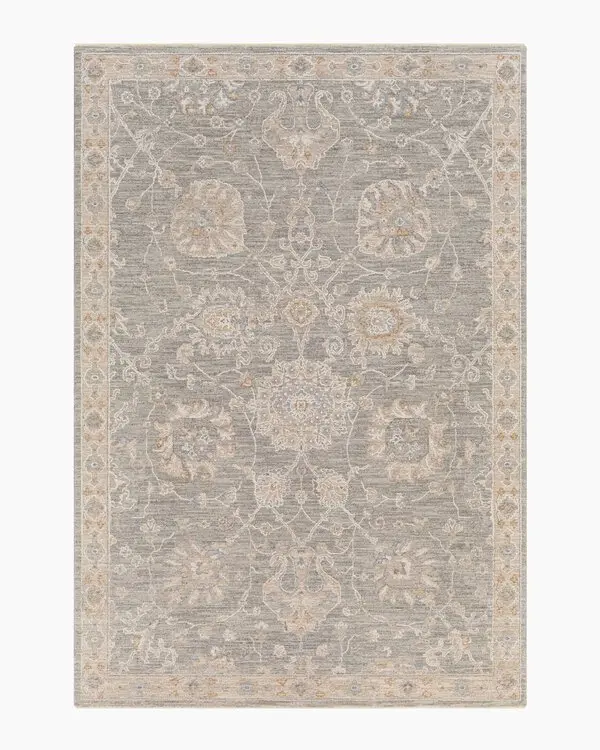 Quince Eden Performance Rug - Light Grey