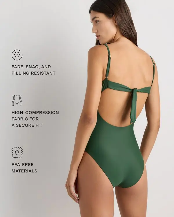 Quince Italian Underwire One-piece Swimsuit