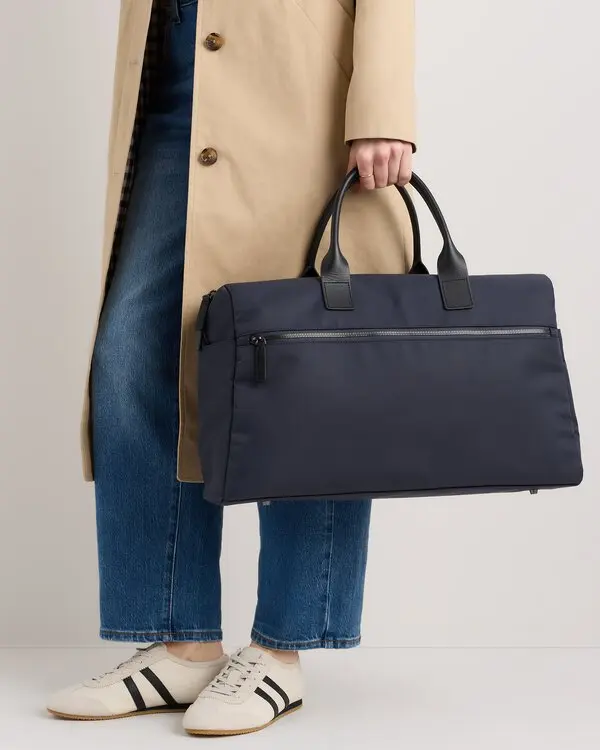 Quince Voyage Nylon Travel Duffle - Navy