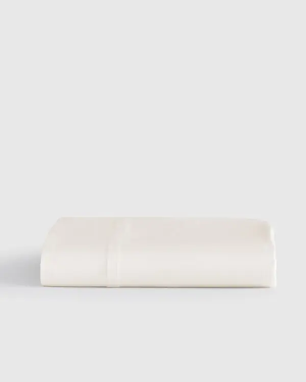 Quince Mulberry Silk Flat Sheet - Ivory