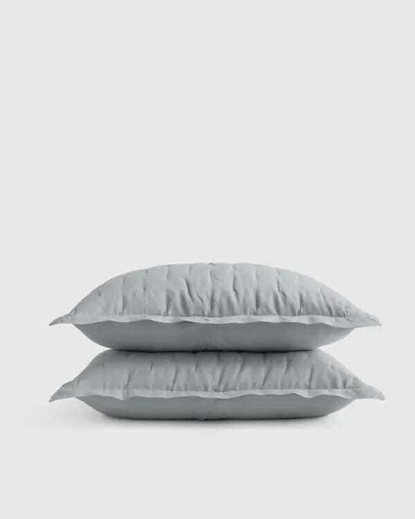 Quince European Linen Dream Sham Set - Mist
