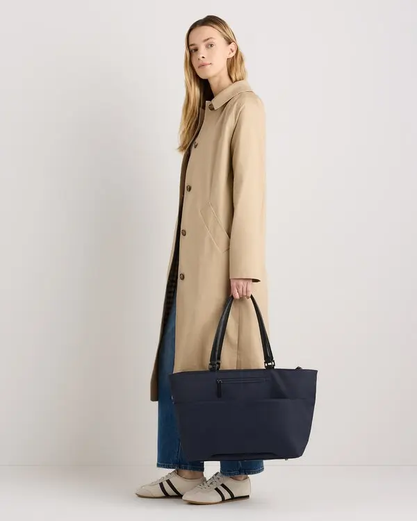 Quince Voyage Nylon Travel Tote - Navy