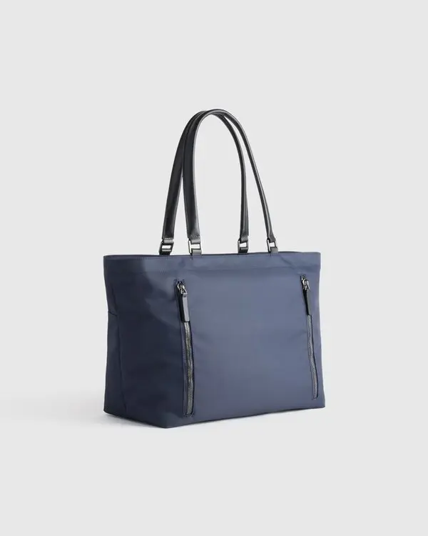 Quince Voyage Nylon Travel Tote - Navy