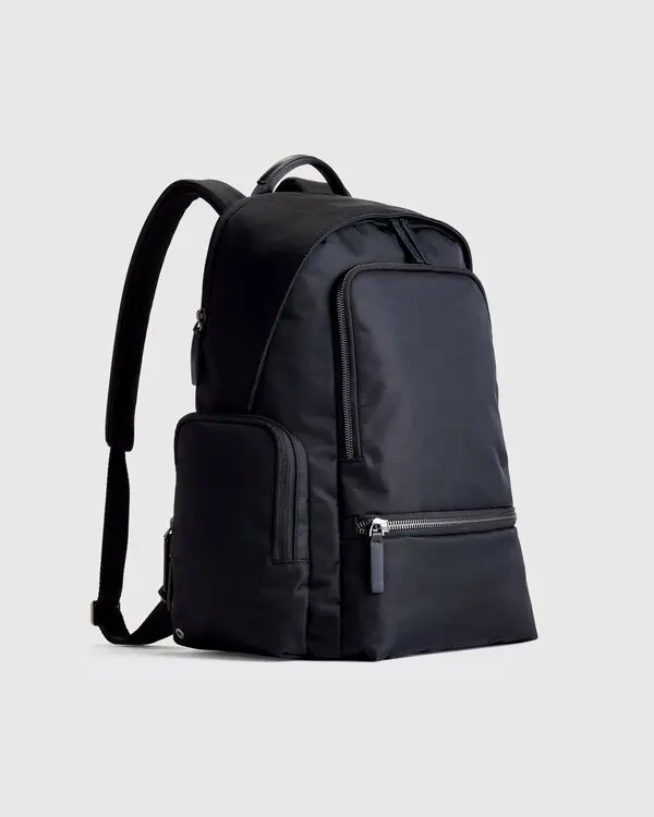 Quince Voyage Nylon Commuter Backpack - Black