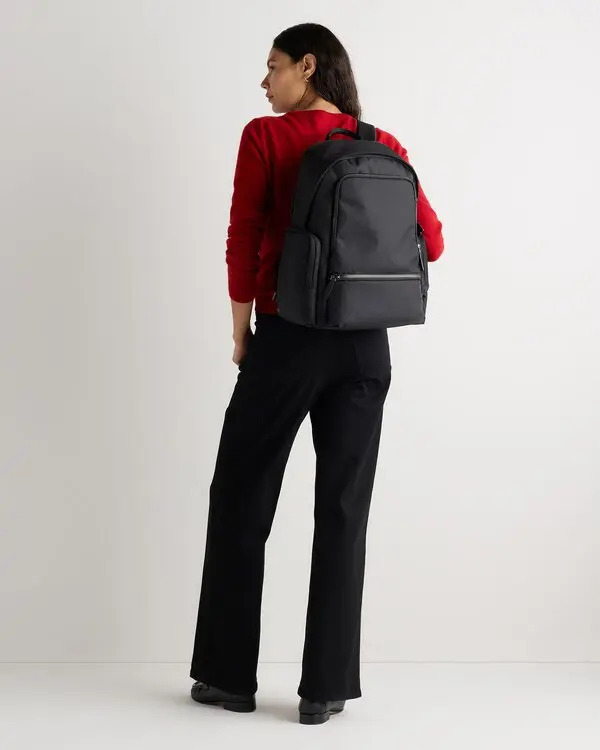 Quince Voyage Nylon Backpack - Black