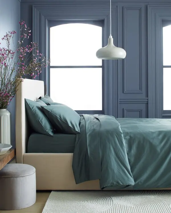 Quince Luxury Organic Sateen Duvet Cover Set - Pine