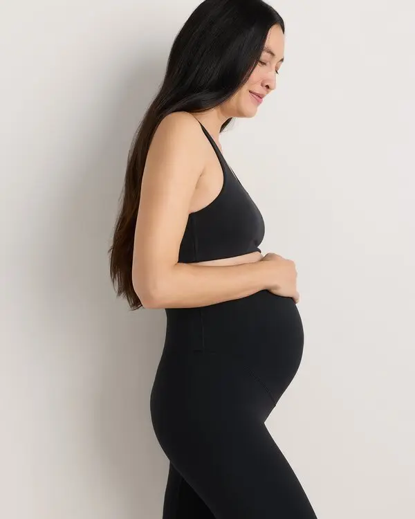 Quince Ultra-form Maternity Legging - Black