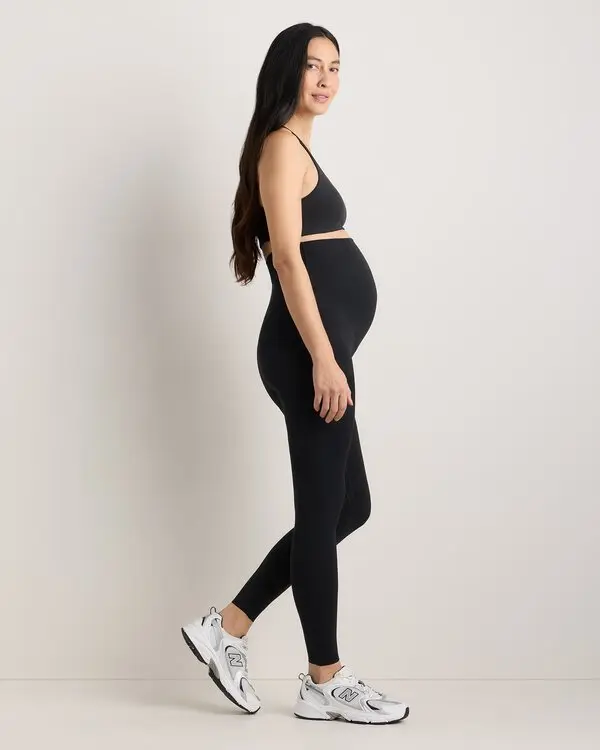 Quince Ultra-form Maternity Legging - Black