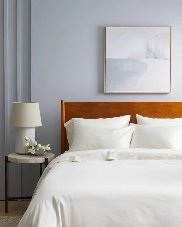 Quince Luxury Organic Sateen Duvet Cover - Ivory