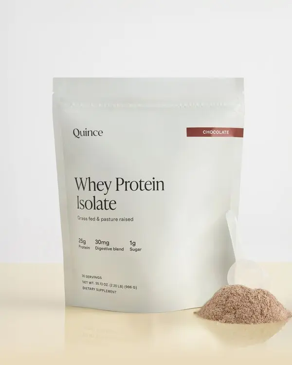 Quince Grass-fed Whey Protein Isolate - Chocolate