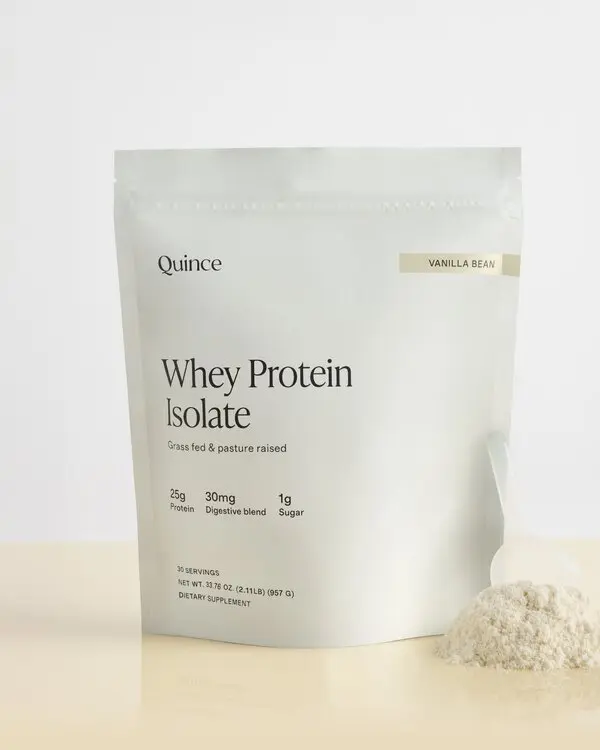 Quince Grass-fed Whey Protein Isolate - Vanilla Bean