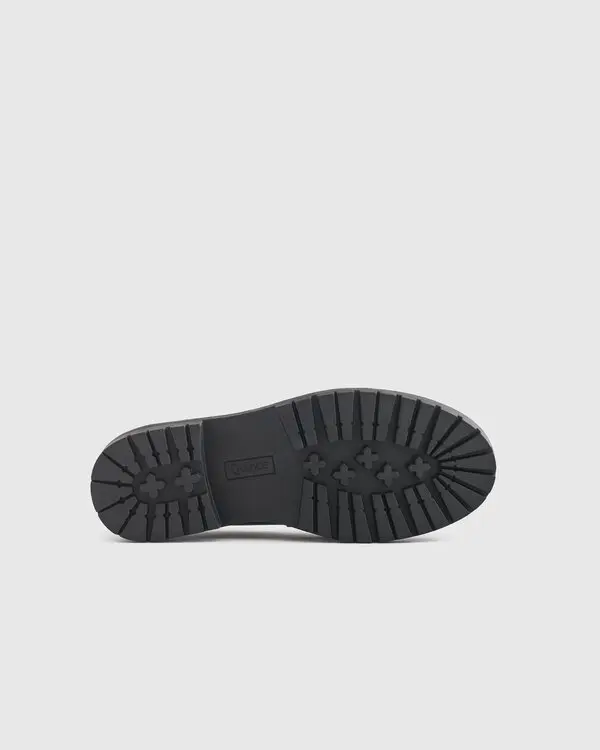 Quince Italian Leather Lug Sole Loafer - Bone