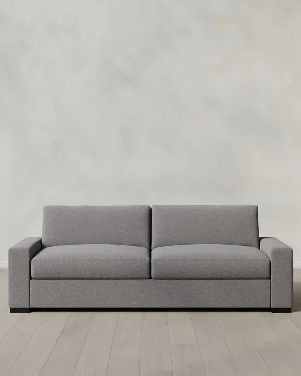Quince Stillman Sofa In Performance Basketweave - Ash