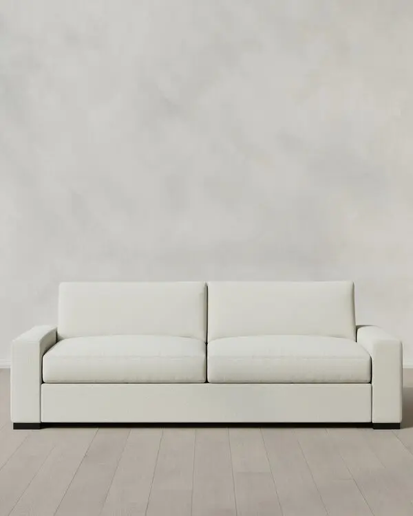 Quince Stillman Sofa In Performance Basketweave - Ivory