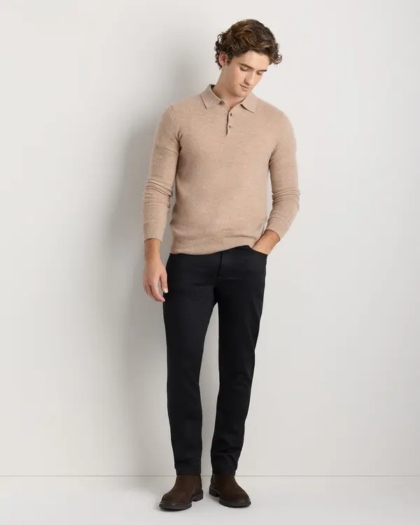 Quince Comfort Stretch Traveler Pants - Black
