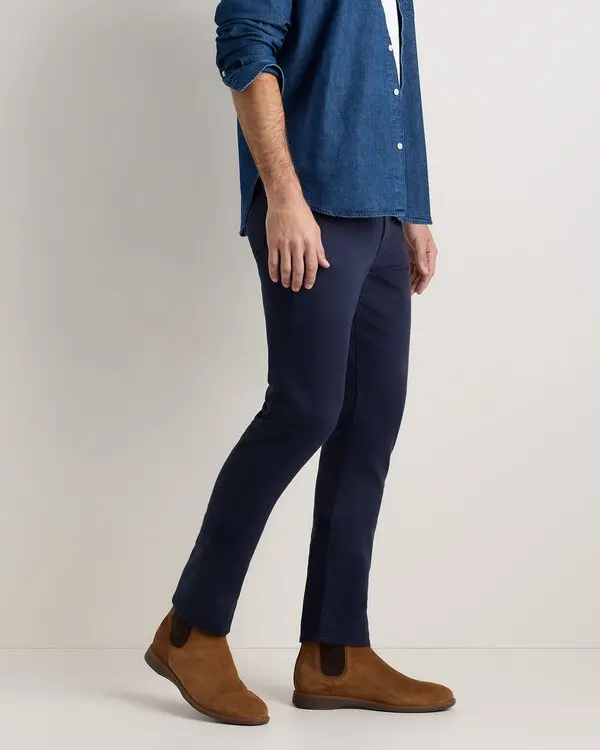 Quince Comfort Stretch Traveler Pants - Deep Navy