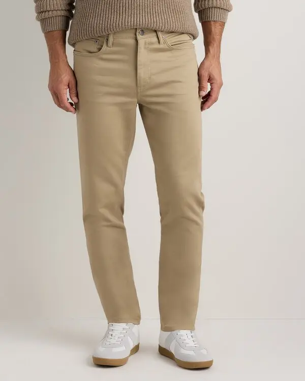 Quince Comfort Stretch Traveler Pants - Sand Dune