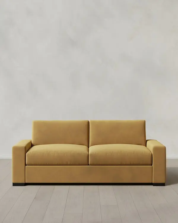 Quince Stillman Sleeper Sofa - Caramel