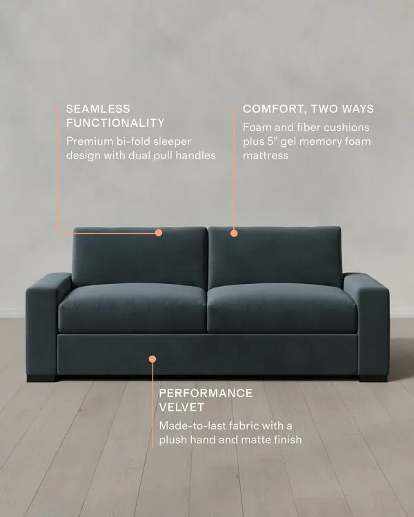 Quince Stillman Sleeper Sofa - Pine