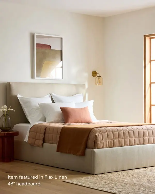 Quince Plush Boucle Square Bed - Ivory