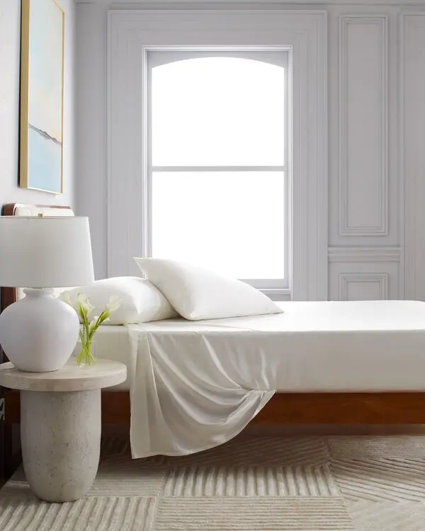 Quince Mulberry Silk Sheet Set - Ivory