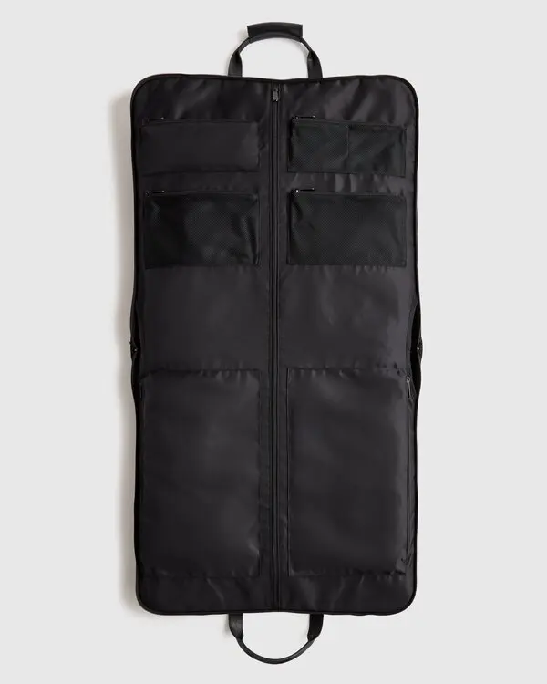 Quince Voyage Nylon Garment Bag - Black