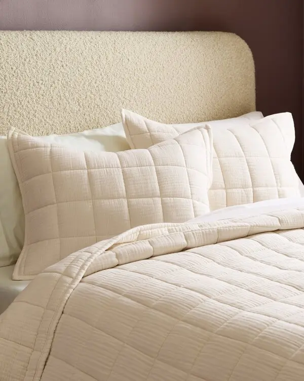 Quince Gauze Box Quilt Set - Undyed
