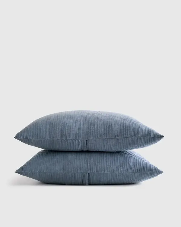 Quince Gauze Sham Set - Mineral