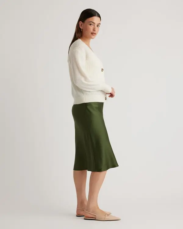 Quince Alpaca Cropped Cardigan