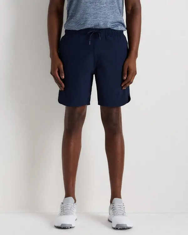 Quince Sweat Tech Training Lined Short - Deep Navy