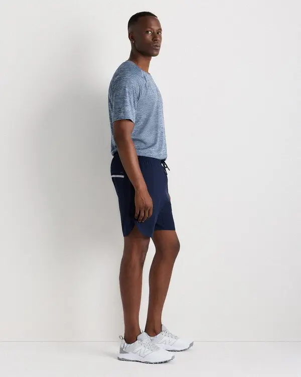 Quince Sweat Tech Training Lined Short - Deep Navy
