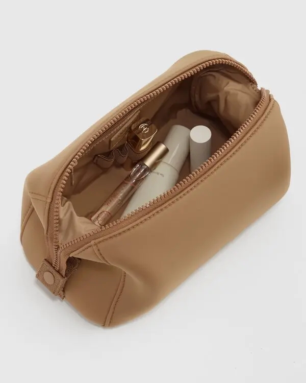 Quince All-day Neoprene Toiletry Bag - Mocha
