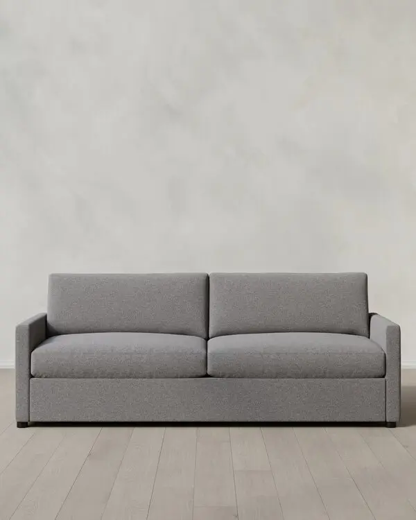 Quince Brennan Sofa In Performance Basketweave - Ash