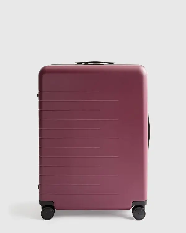 Quince Check-in Suitcase - Wine