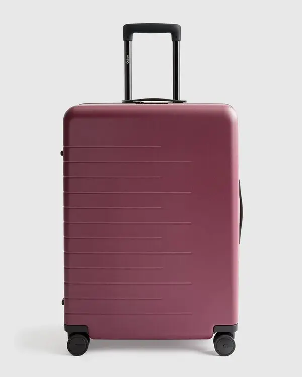 Quince Check-in Suitcase - Wine