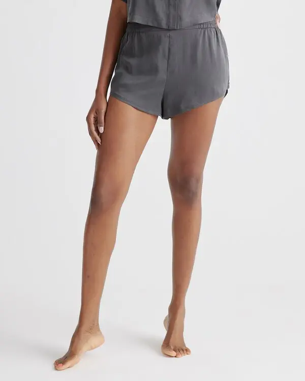 Quince Pajama Shorts - Charcoal