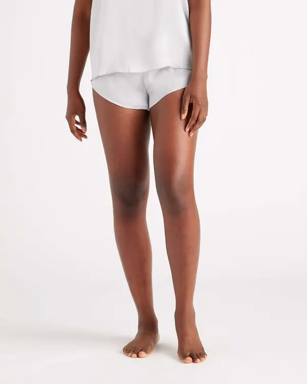 Quince Pajama Shorts - Light Grey
