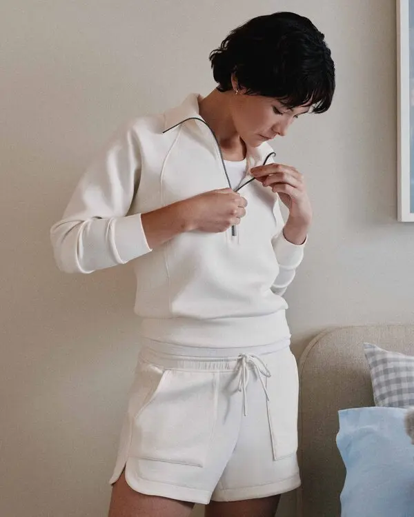 Quince Cloudcomfort High-rise Sweatshorts