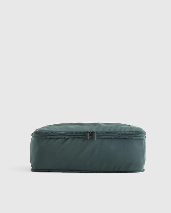 Quince Eco Compression Packing Cubes - Dark Green