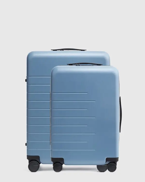 Quince Carry-on & Medium Check-in Suitcase Set - Blue
