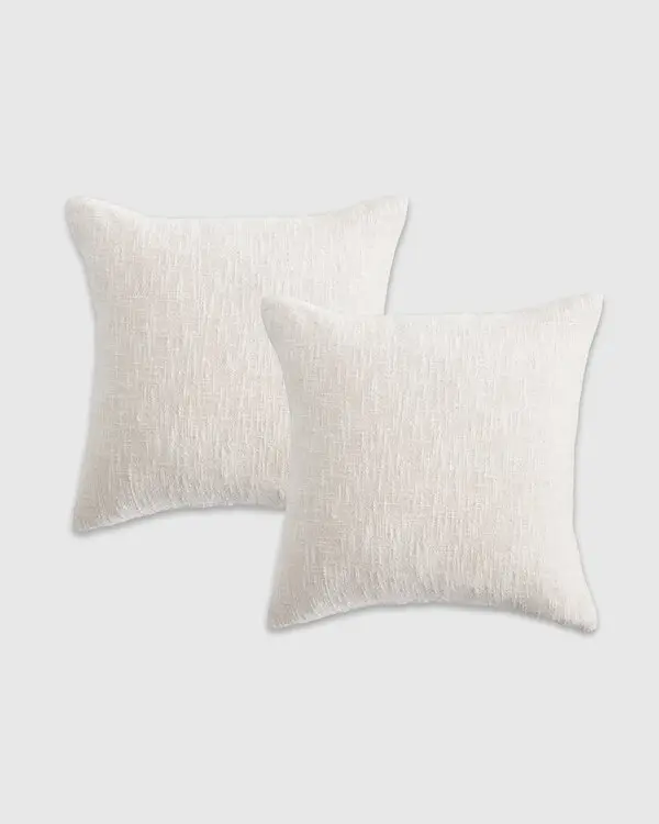 Quince Cotton Slub Pillow Cover - Cream