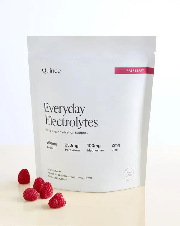 Quince Everyday Zero Sugar Hydration - Raspberry