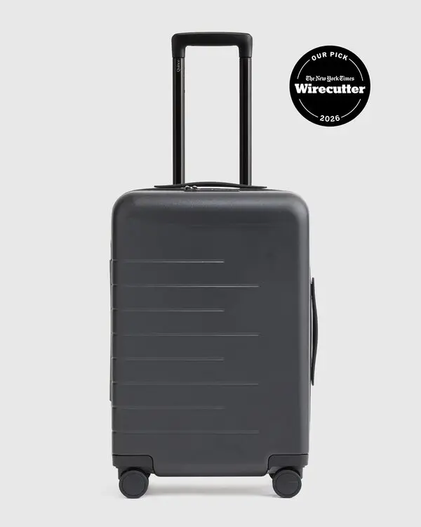 Quince Polycarbonate Carry-on Suitcase - Black