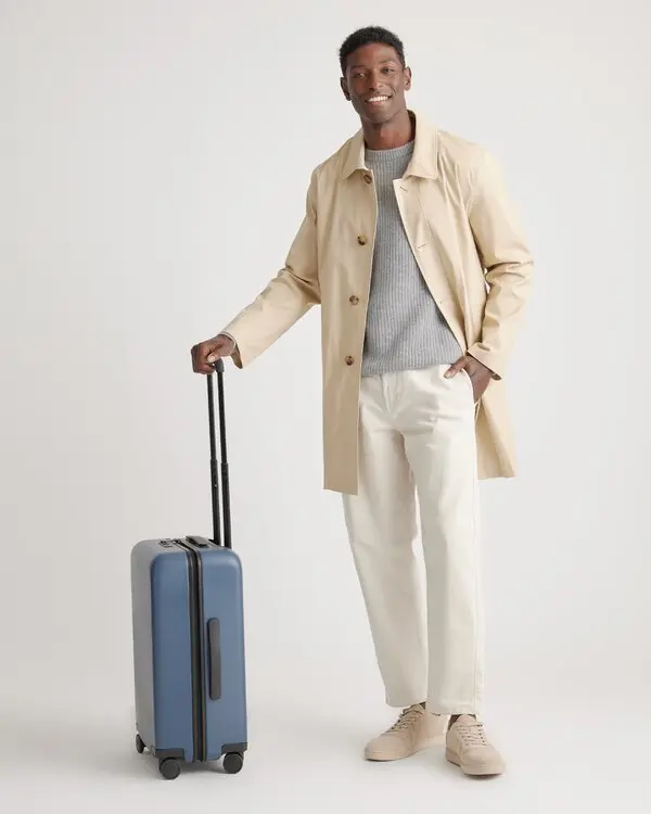 Quince Polycarbonate Carry-on Suitcase - Navy