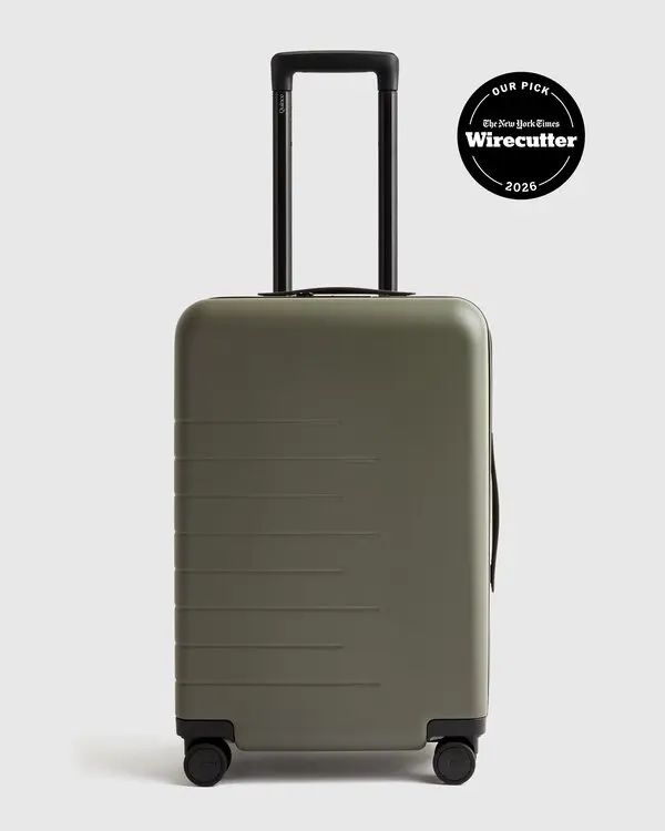 Quince Polycarbonate Carry-on Suitcase - Olive