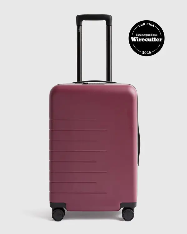 Quince Polycarbonate Carry-on Suitcase - Wine