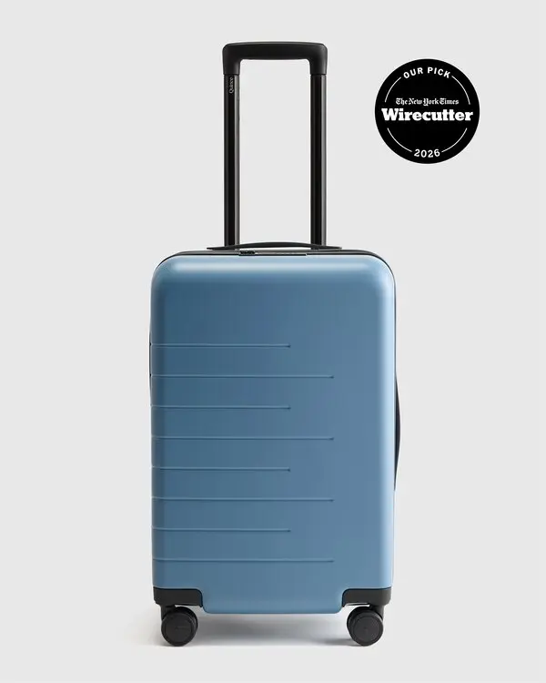 Quince Small Carry-on Suitcase - Blue