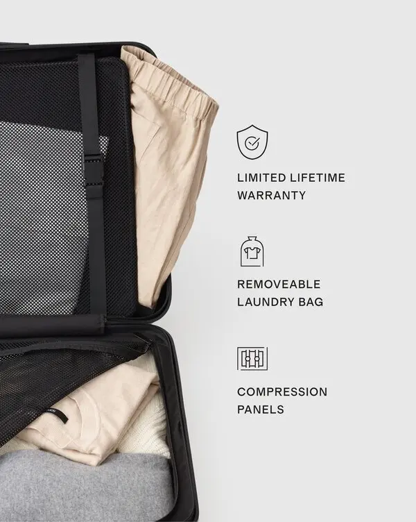 Quince Small Carry-on Suitcase - Olive
