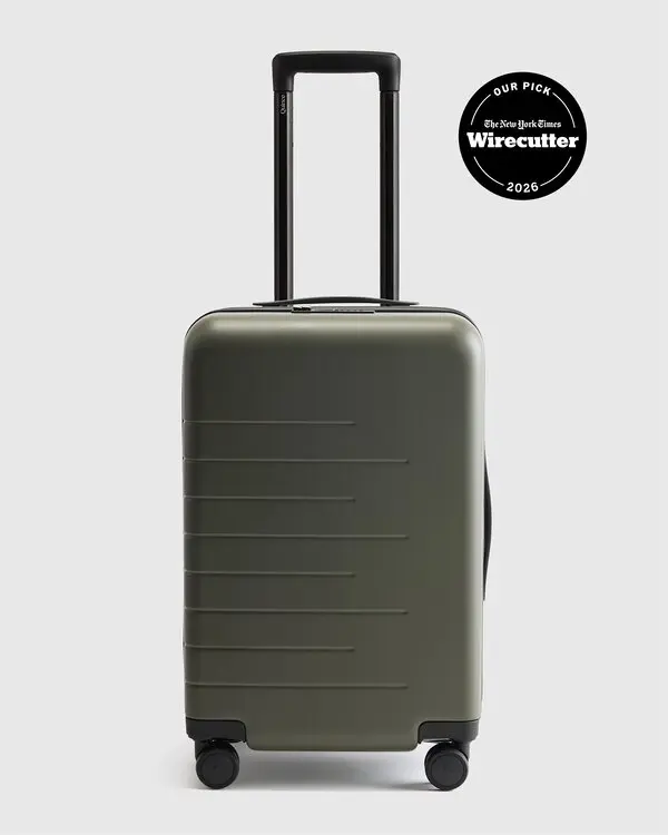 Quince Small Carry-on Suitcase - Olive